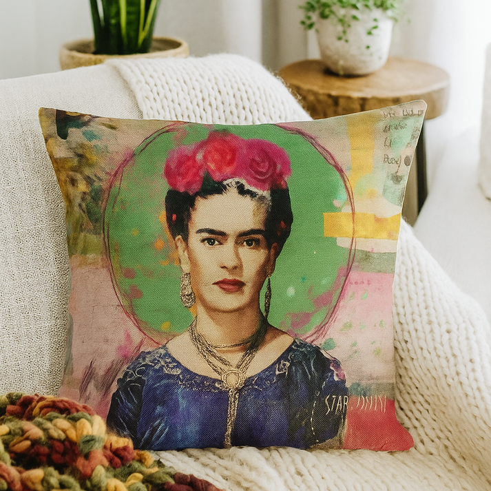 Halo Frida Indoor/Outdoor Pillow Cover – Quarter Moon Bazaar