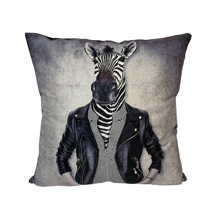 Zooty Zebra Zebra Pillow Cover – Quarter Moon Bazaar