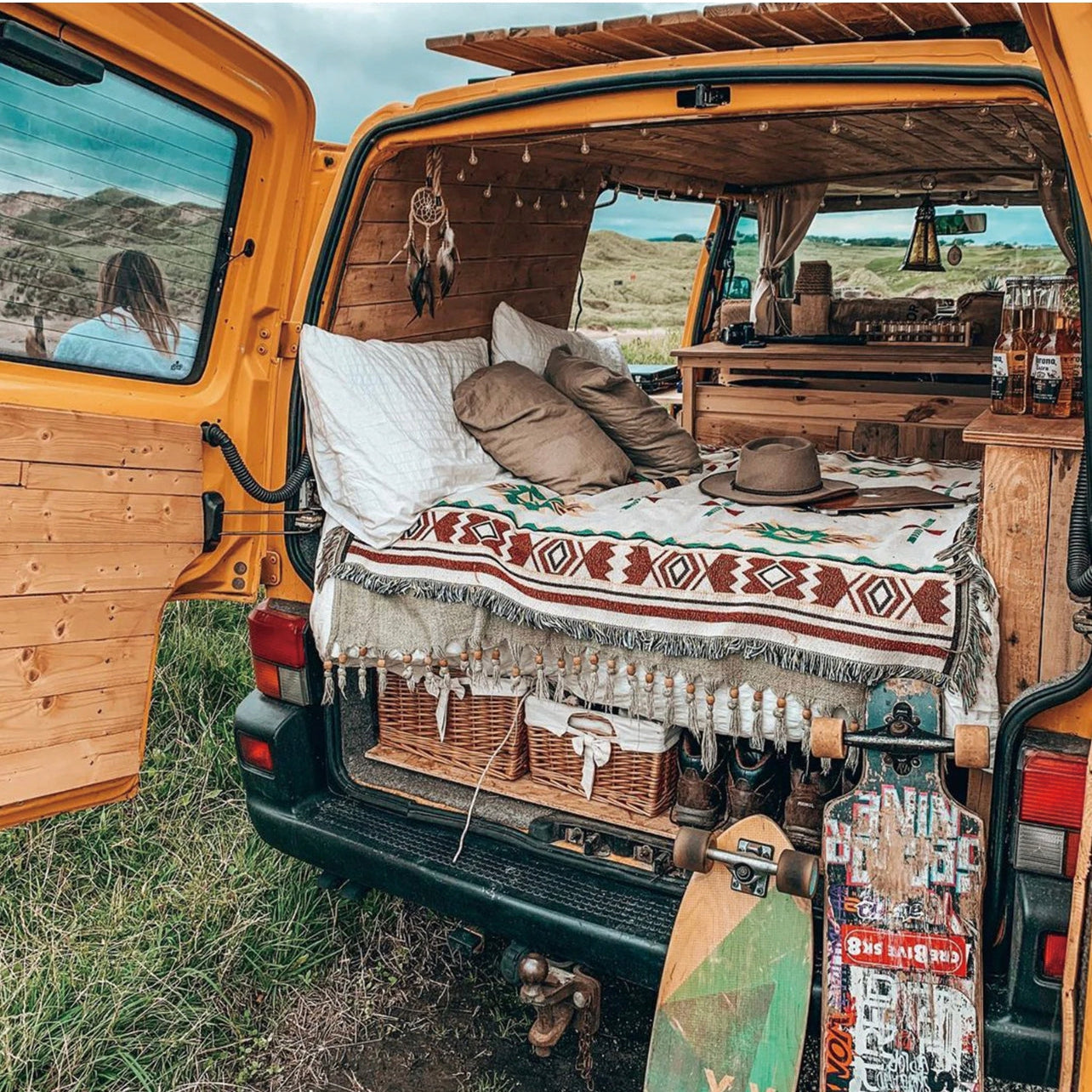 Aztec Woven Tapestry/Throw – Quarter Moon Bazaar